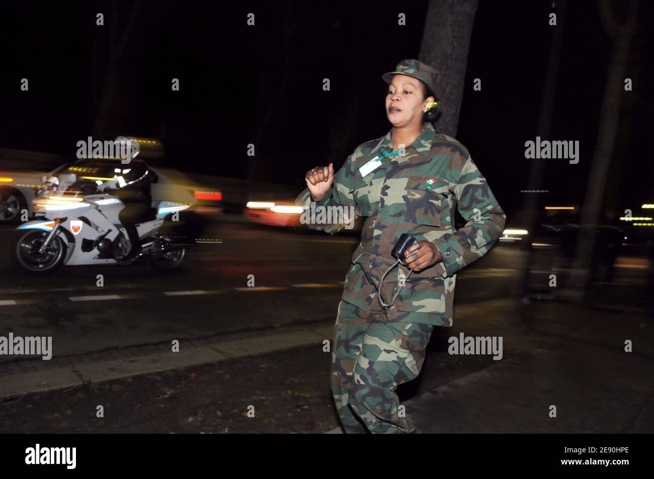 Gaddafi bodyguards hi-res stock photography and images - Alamy