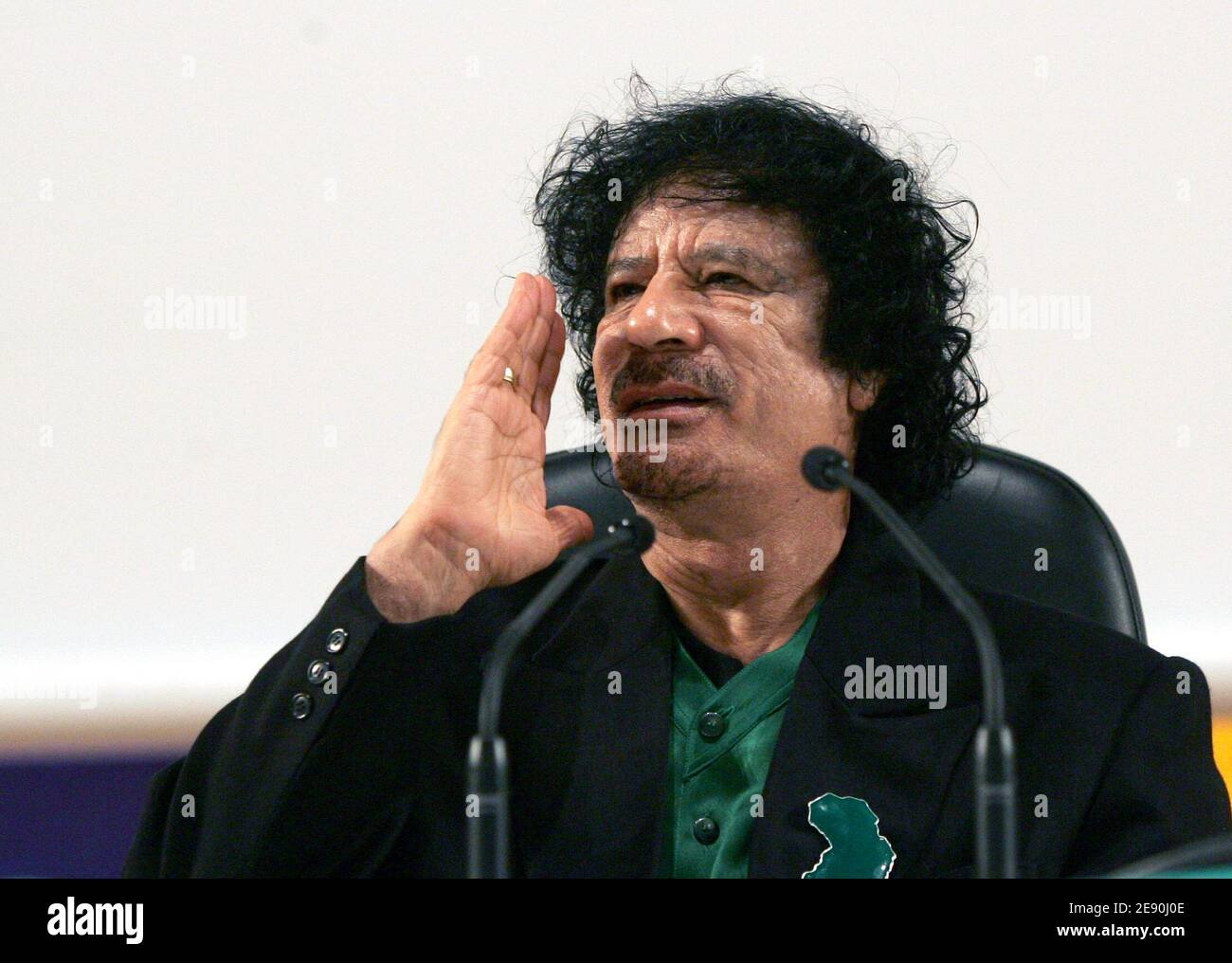 Muammar gaddafi united nations hi-res stock photography and images - Alamy
