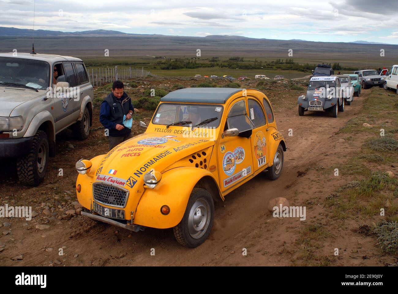 Contestant is pictured during the second day Trevelin - Alto Rio Senger ...