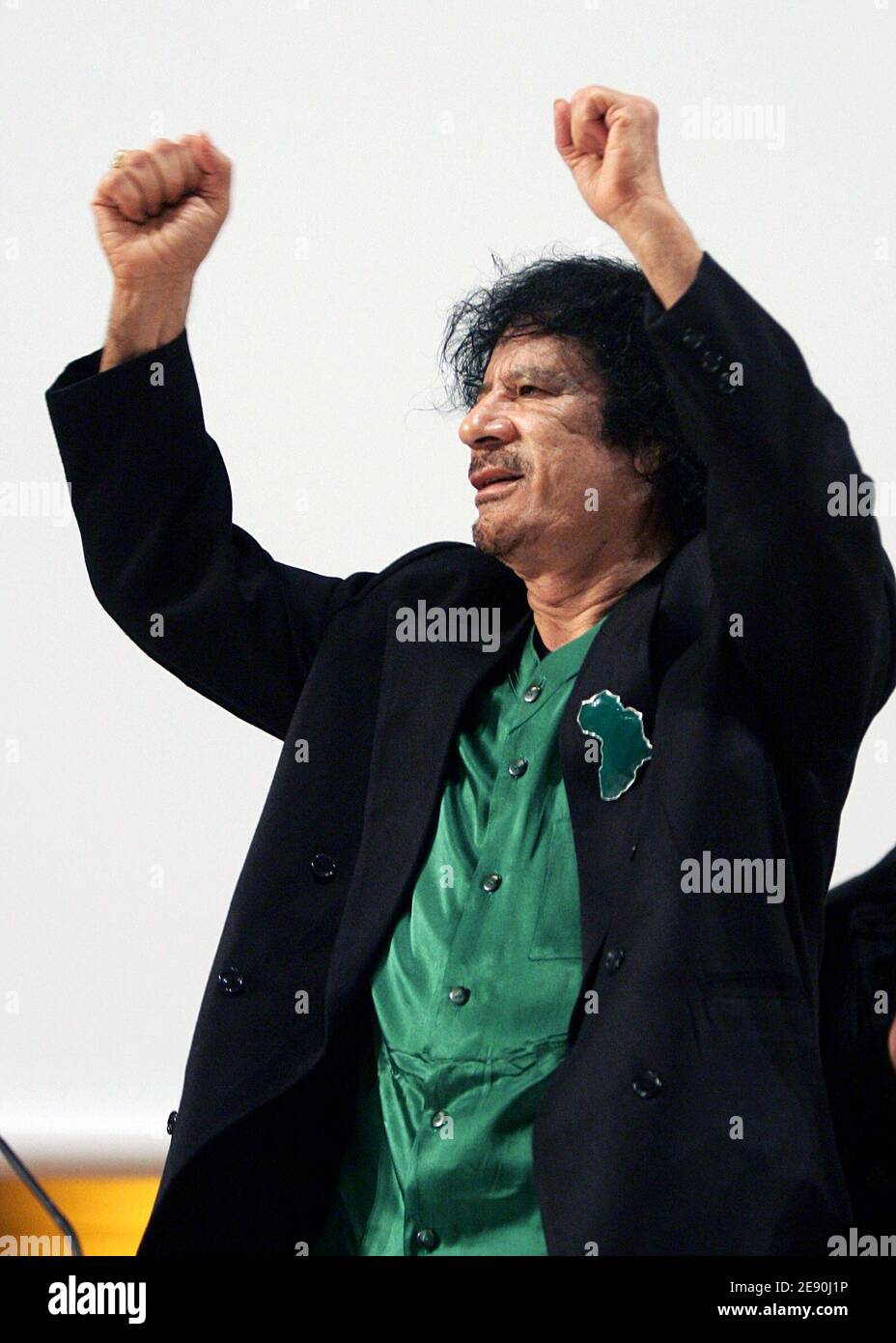 Muammar gaddafi united nations hi-res stock photography and images - Alamy