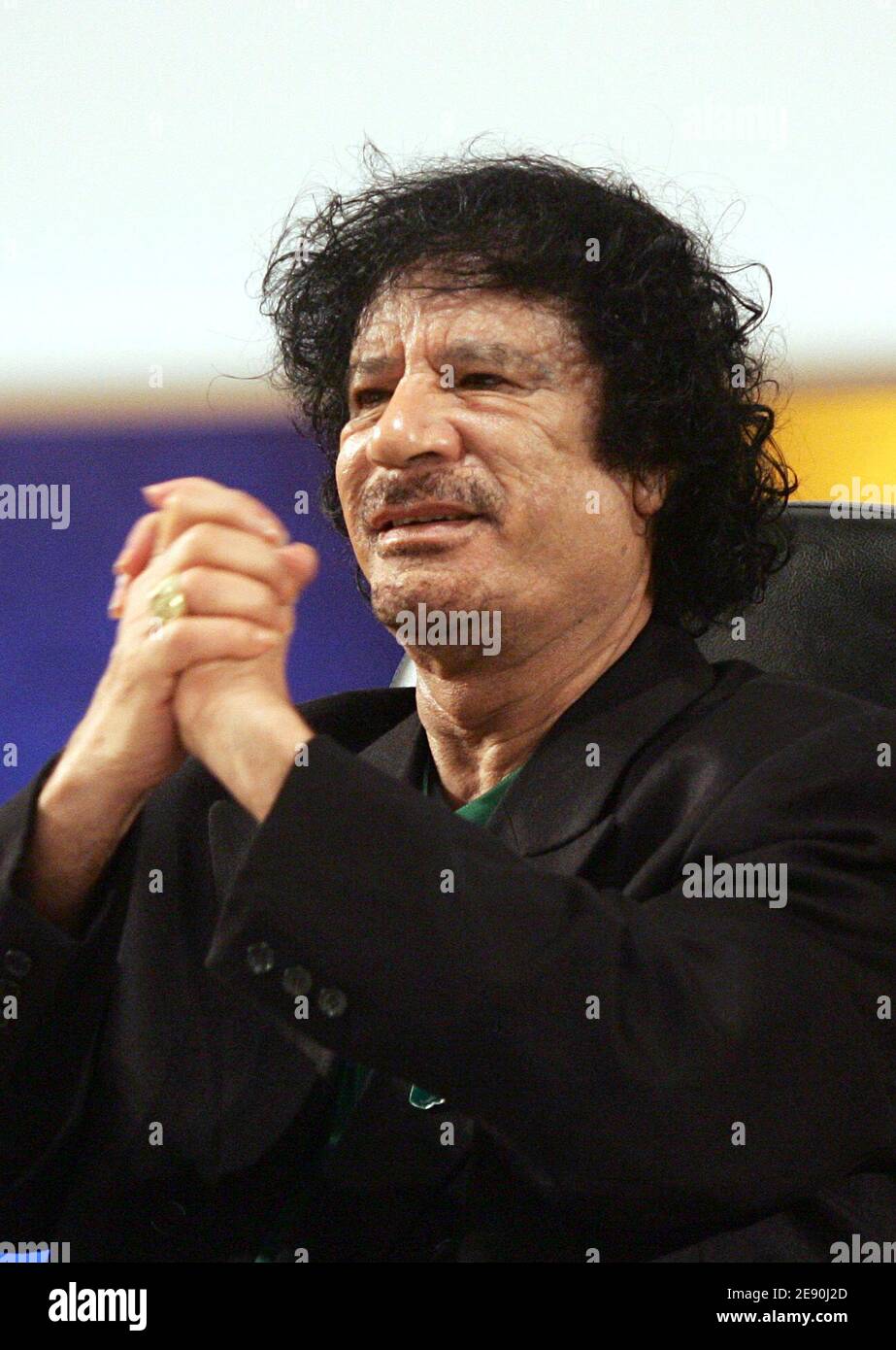 Muammar al gaddafi portrait hi-res stock photography and images - Alamy