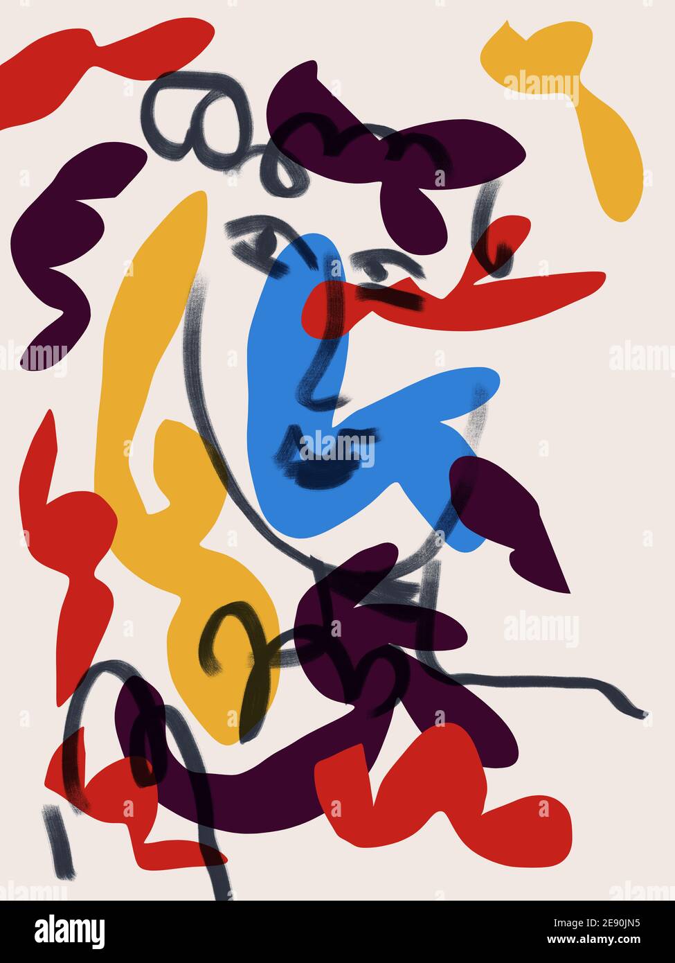 Matisse Figure Collage
