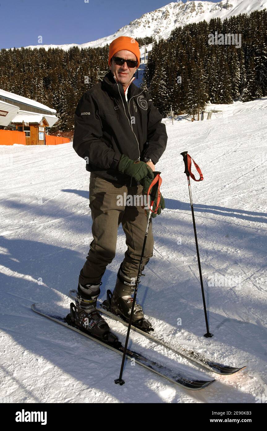 French actor Philippe Caroit is ready to hit the slopes during the 7th ...