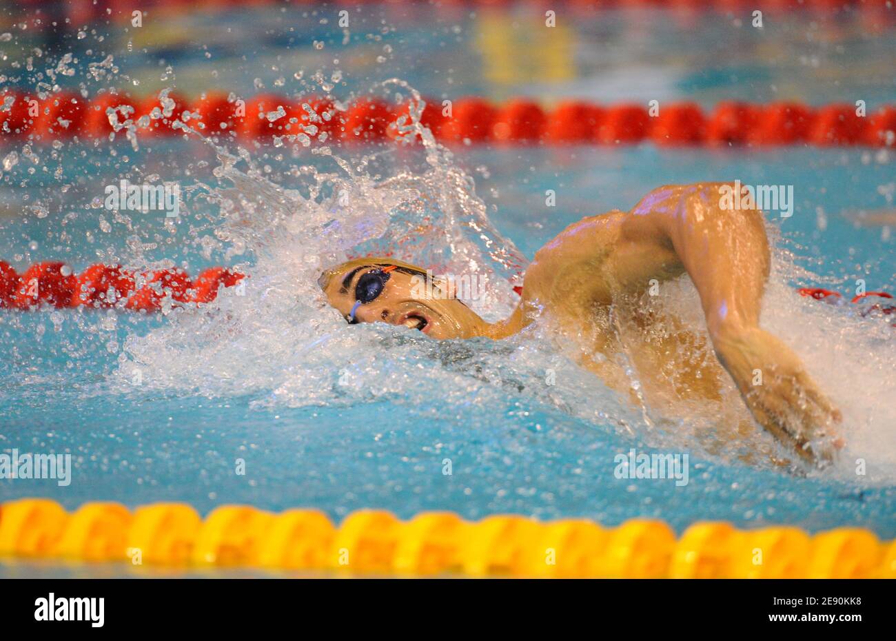 Italy's Filippo Magnini performs competes on men's 200 meters Freestyle ...