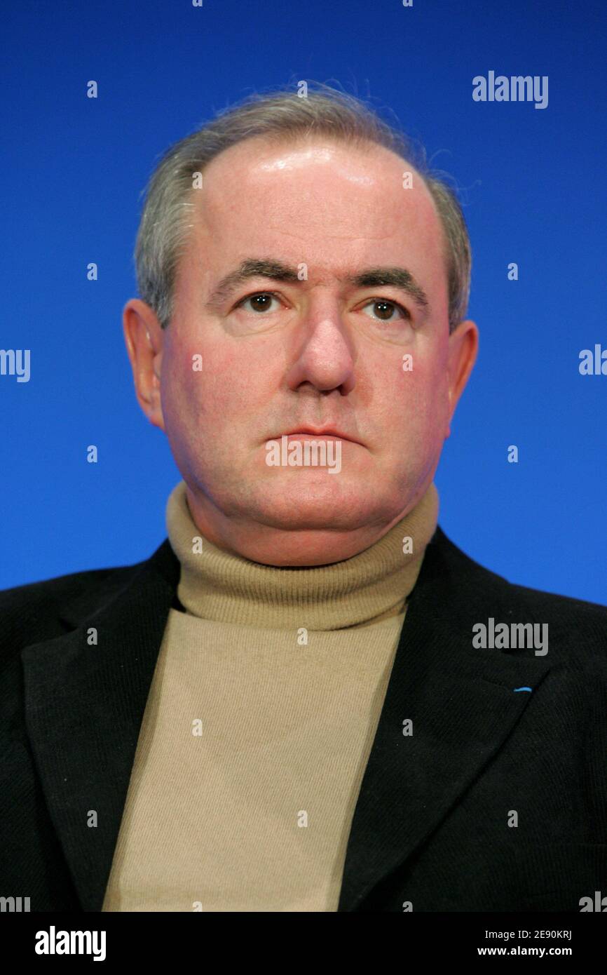 Maurice Leroy attends the National Council of the Nouveau Centre in ...