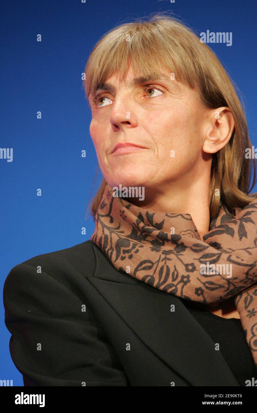 Valerie Letard attends the National Council of the Nouveau Centre in ...