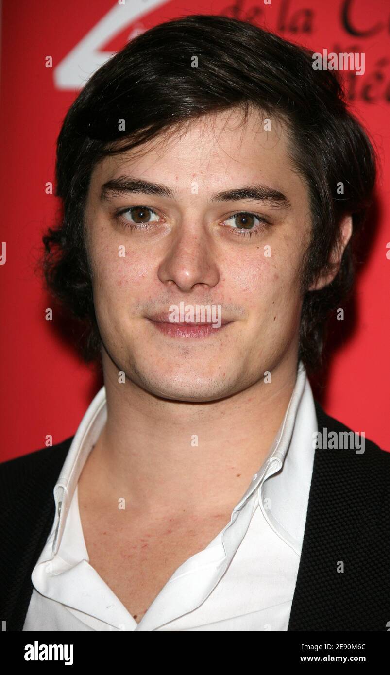 French actor Aurelien Wiik poses during the 2nd Raimu awards ceremony ...