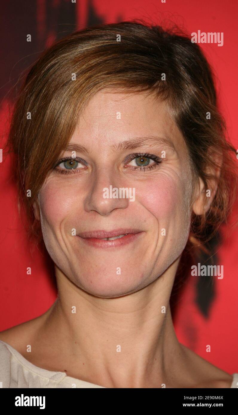 Actress Marina Fois poses during the 2nd Raimu awards ceremony, held at ...