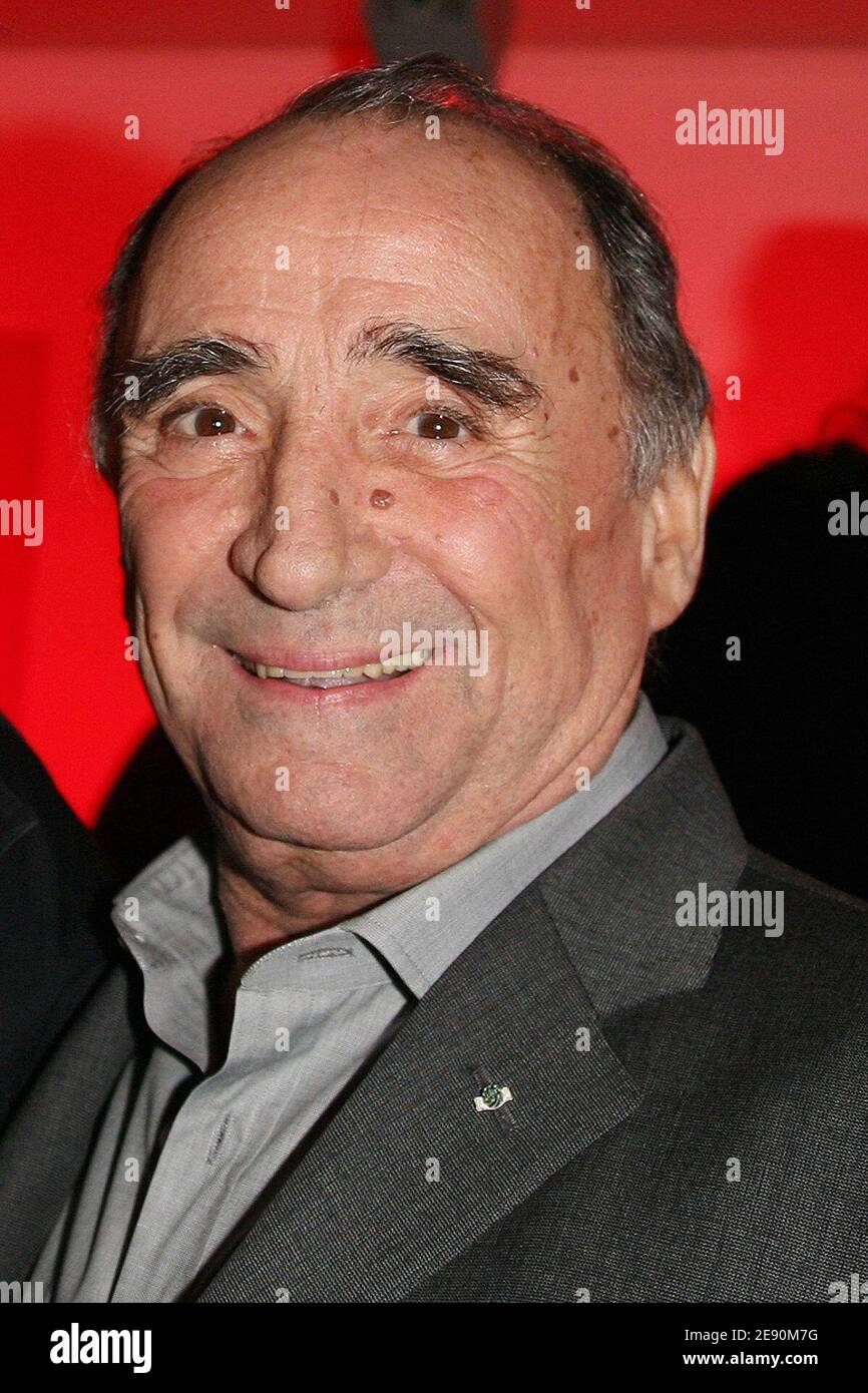 French actor Claude Brasseur poses during the 2nd Raimu awards ceremony ...