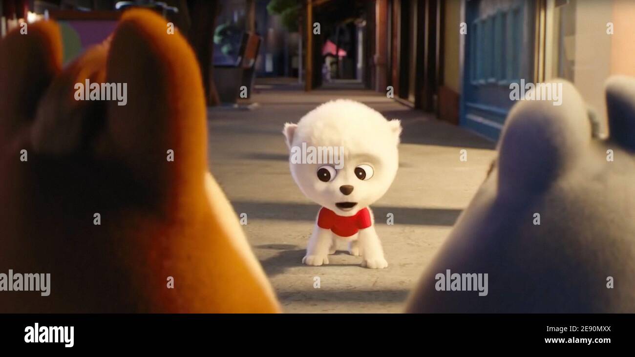 EXTINCT, from left: Op (voice: Rachel Bloom), Clarance (voice: Ken ...