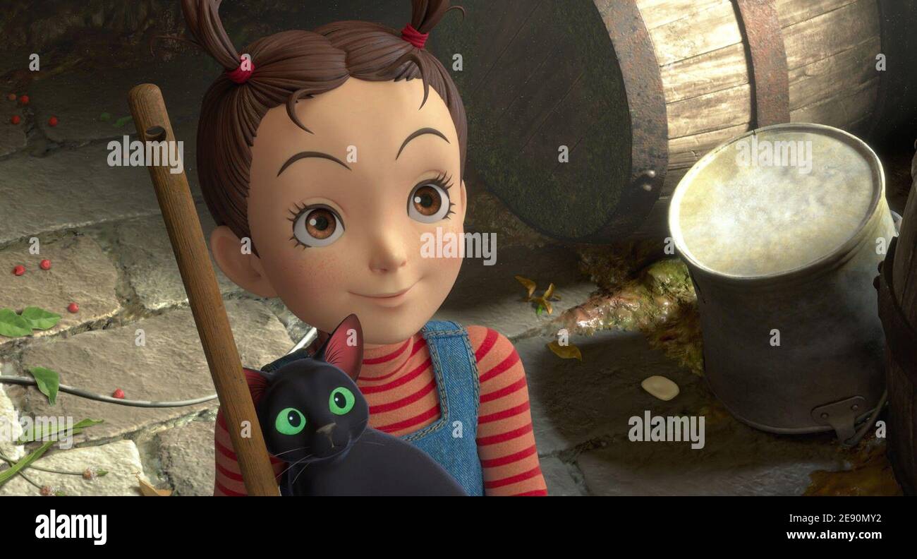 EARWIG AND THE WITCH, (aka AYA TO MAJO), Earwig (voice: Taylor ...