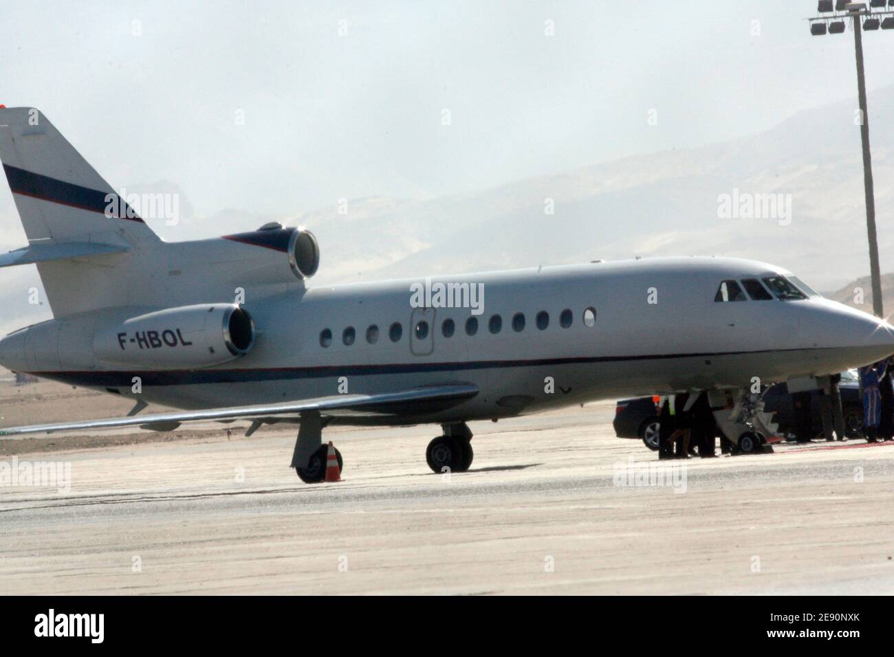 Nicola Sarkozy uses this jet owned by billionaire entrepreneur Vincent ...