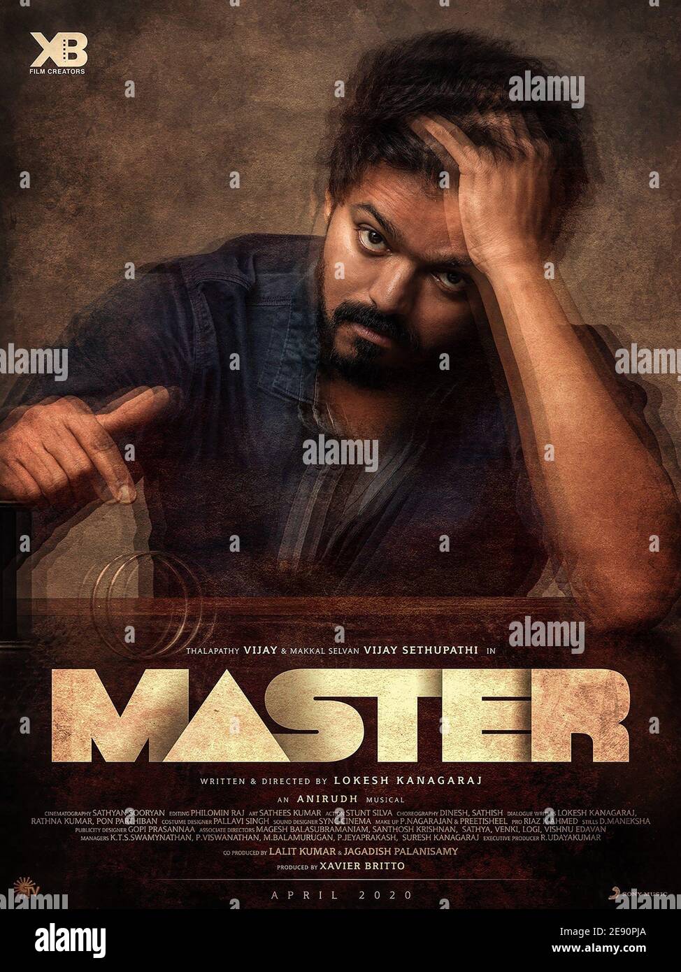 MASTER, poster, Joseph Vijay, 2021. © Seven Screen Studios / Courtesy ...