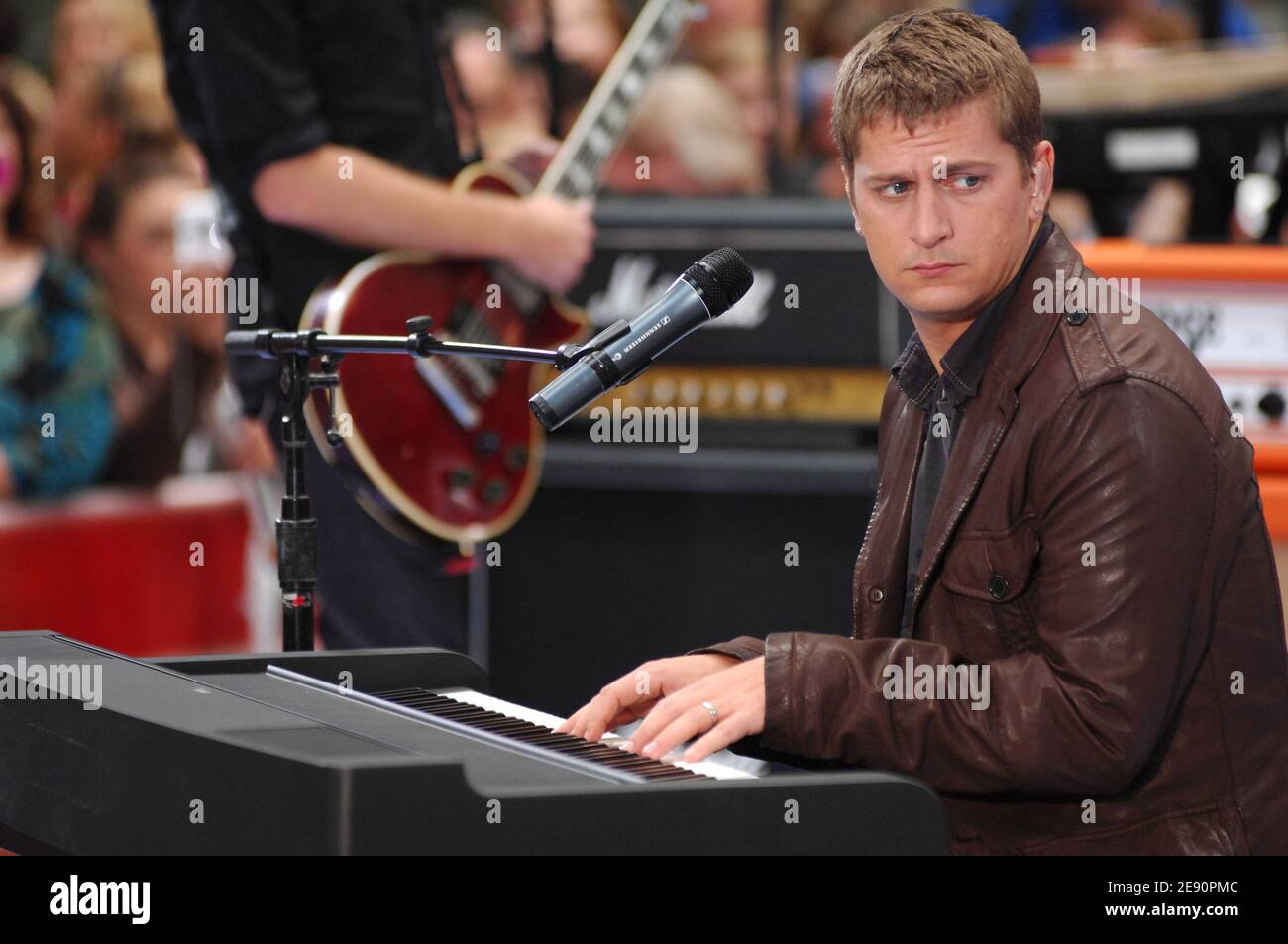 Musician Rob Thomas of Matchbox Twenty performs live on NBC's "Today ...