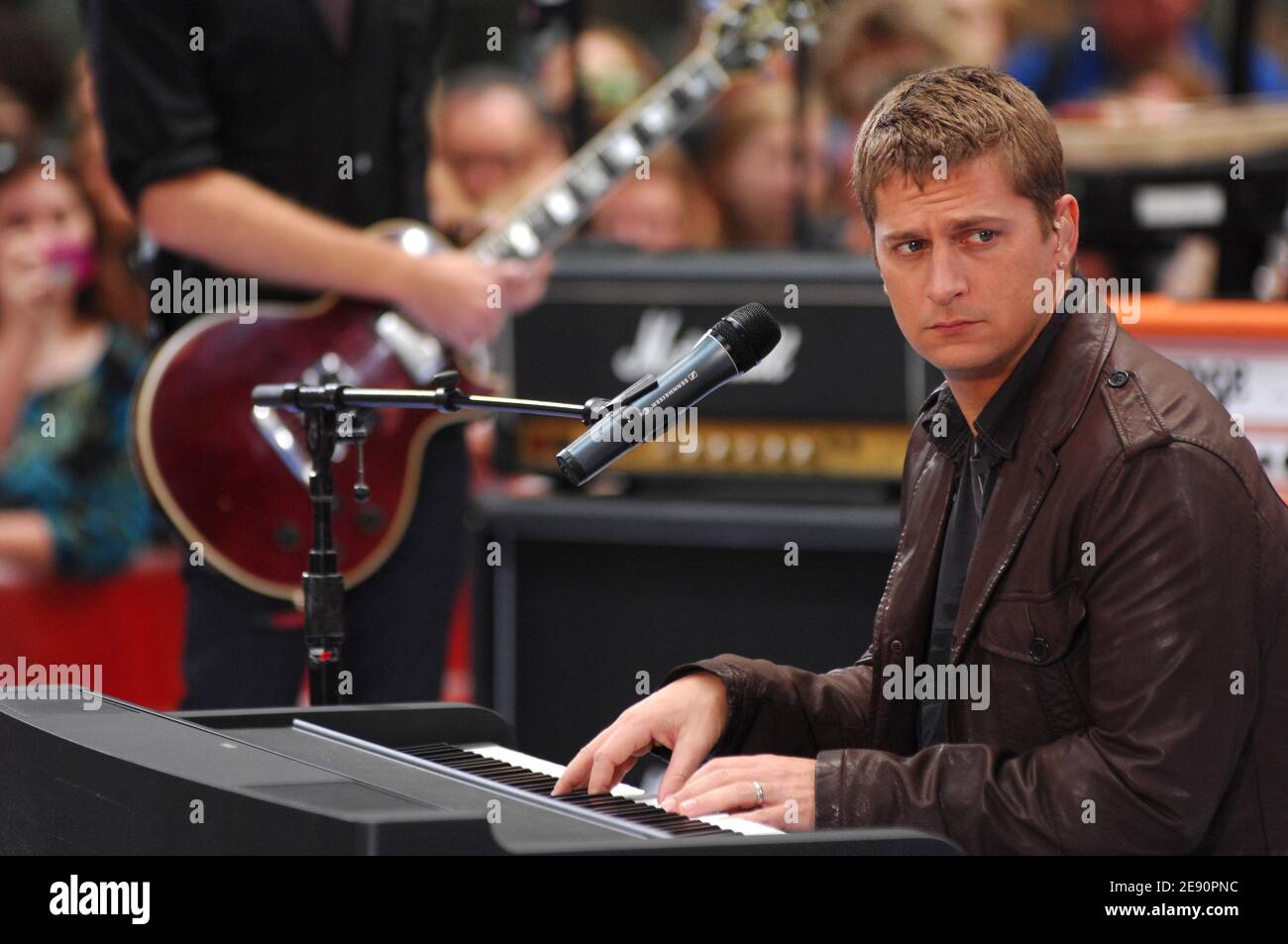 Musician Rob Thomas of Matchbox Twenty performs live on NBC's "Today ...