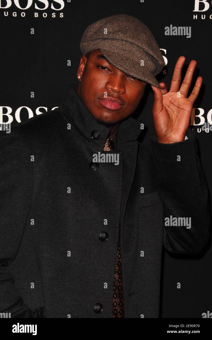 Musician Ne-Yo attends the BOSS Black Spring/Summer 2008 Ready-To-Wear ...