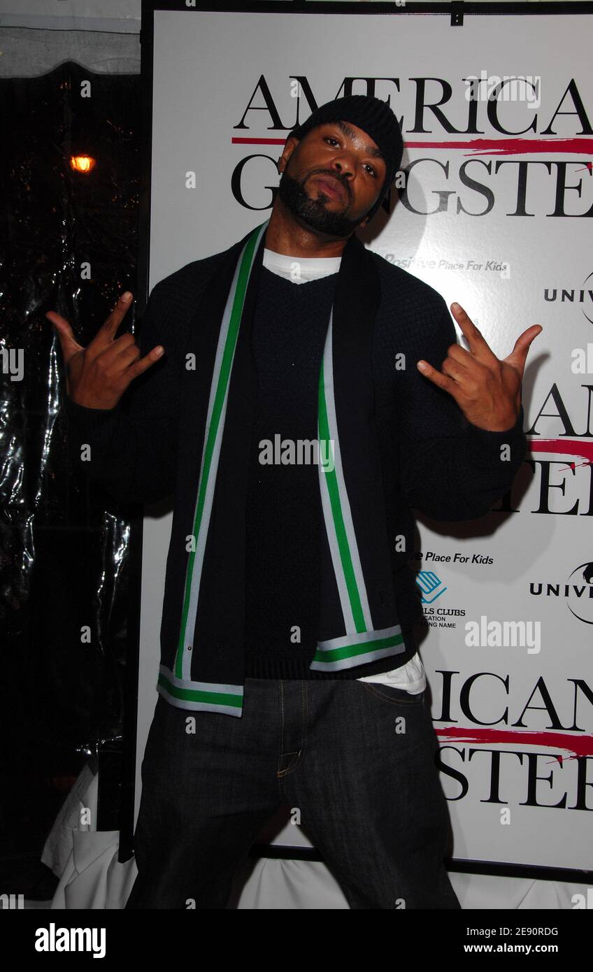 Musician Method Man attends the world premiere of 'American Gangster ...