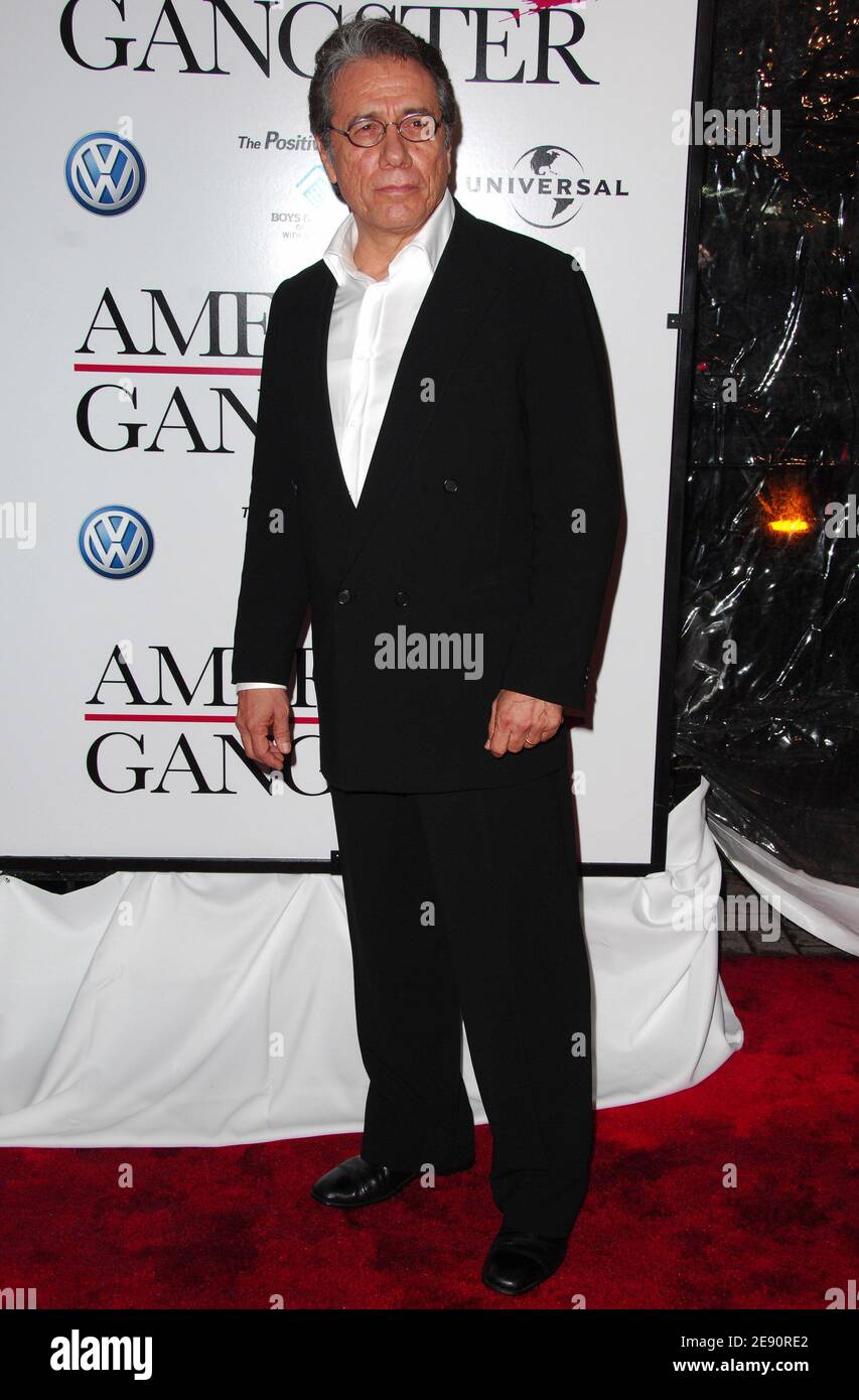 Actor Edward James Olmos attends the world premiere of 'American ...