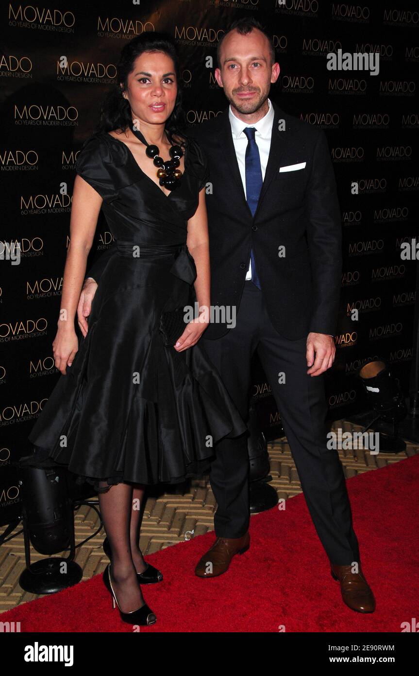 Nipa Doshi and Jonathan Levien attend the Movado Celebration of 60 ...