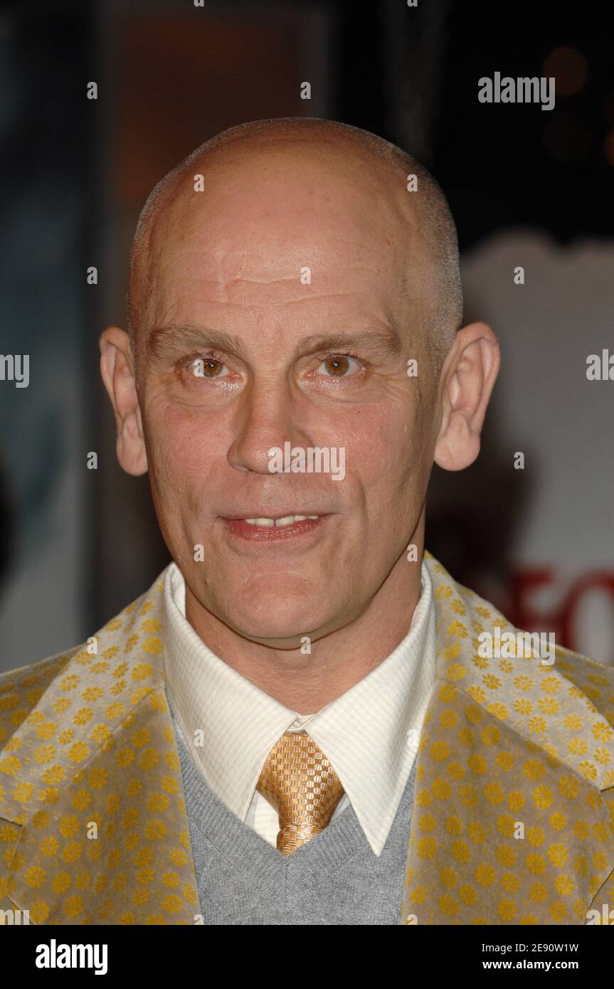 John Malkovich attends the premiere of "Beowulf" in Westwood Village ...