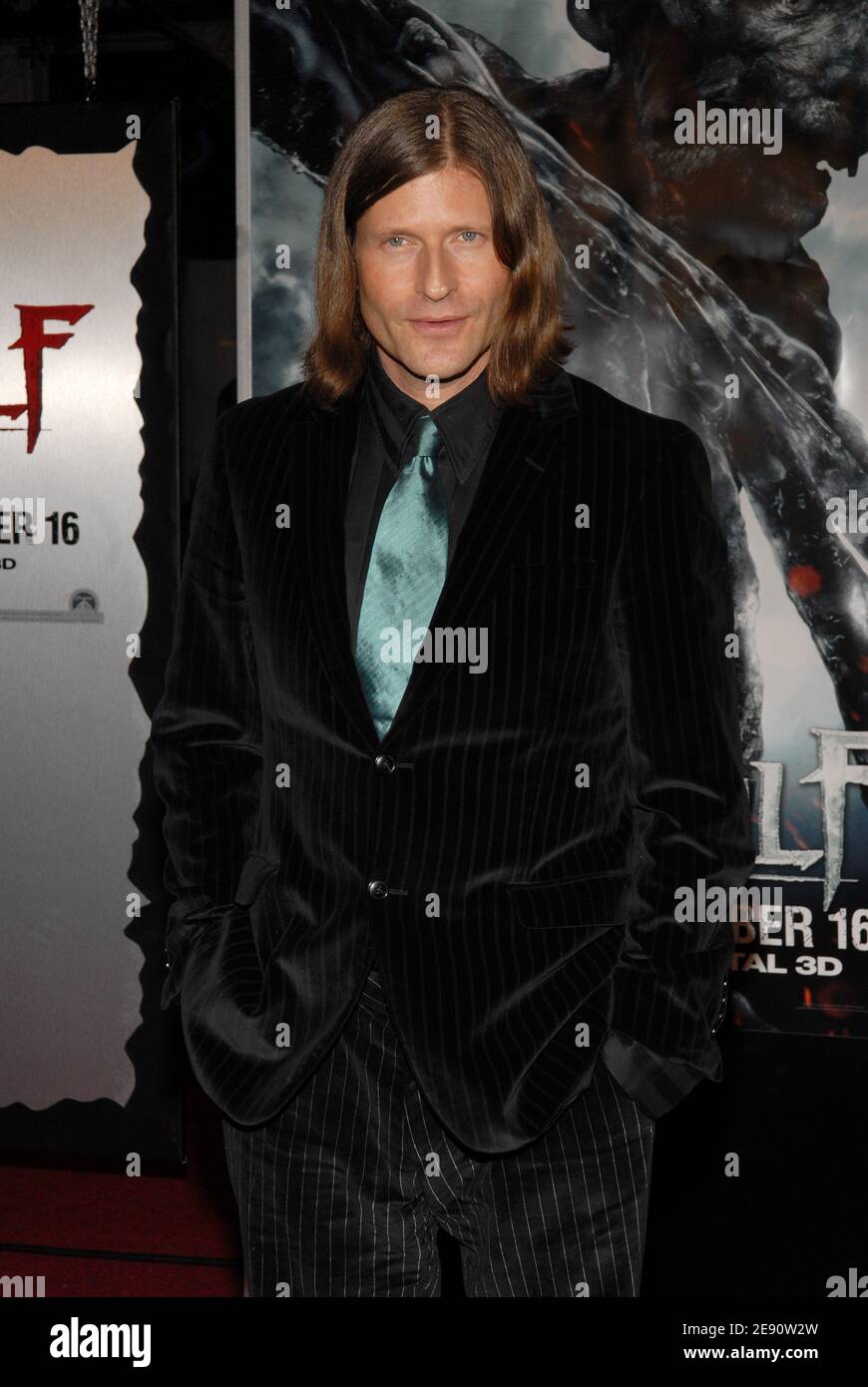 Crispin Glover attends the premiere of "Beowulf" in Westwood Village ...