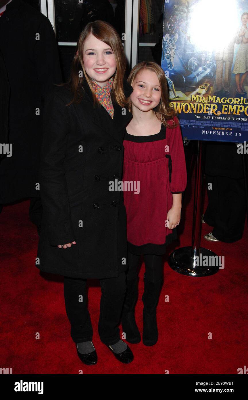 Actors Danielle Hanratty, Sammi Hanratty attend the world premiere of ...