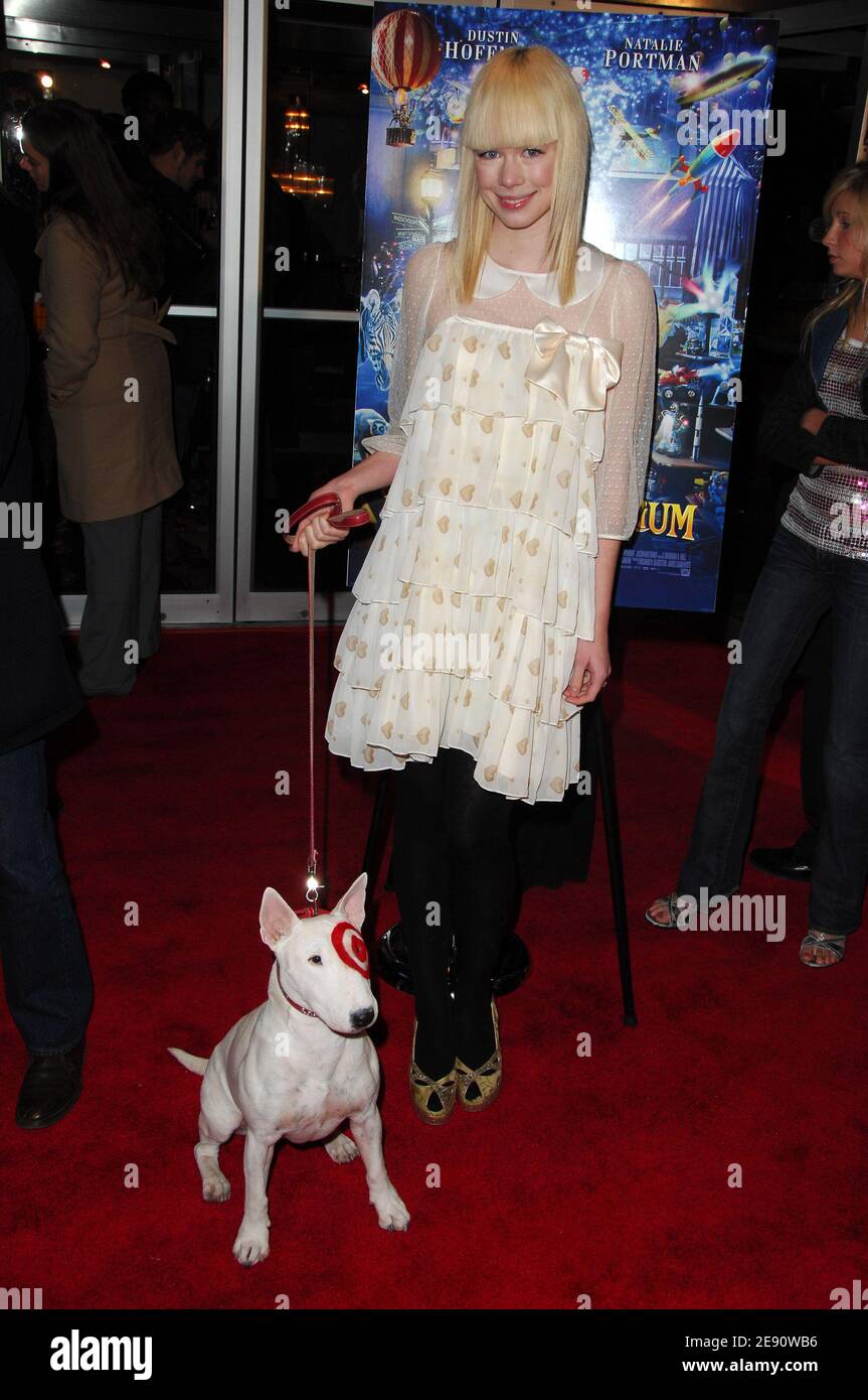 Target designer Erin Fetherston and Bullseye the Target dog attend the ...