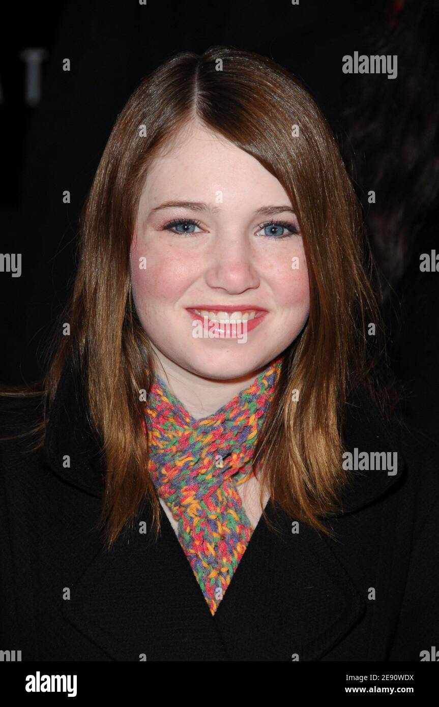 Actress Danielle Hanratty attends the world premiere of 'Mr. Magorium's ...