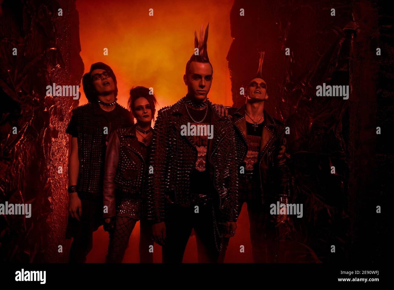 CHILLING ADVENTURES OF SABRINA, from left: Nicco Del Rio, Sarah ...