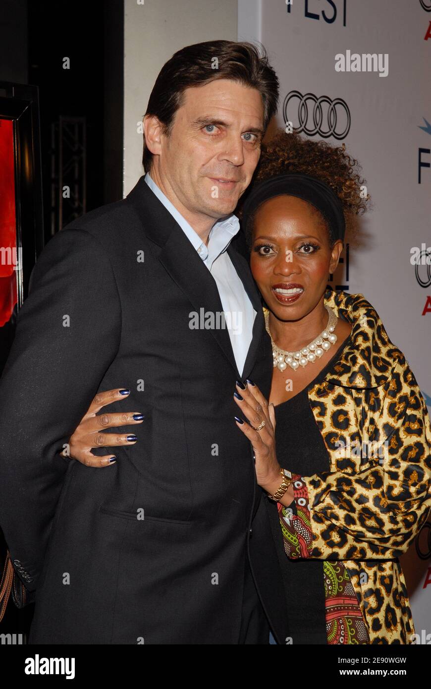 Roderick Spencer and Alfre Woodard attend the screening of 'Love in the ...