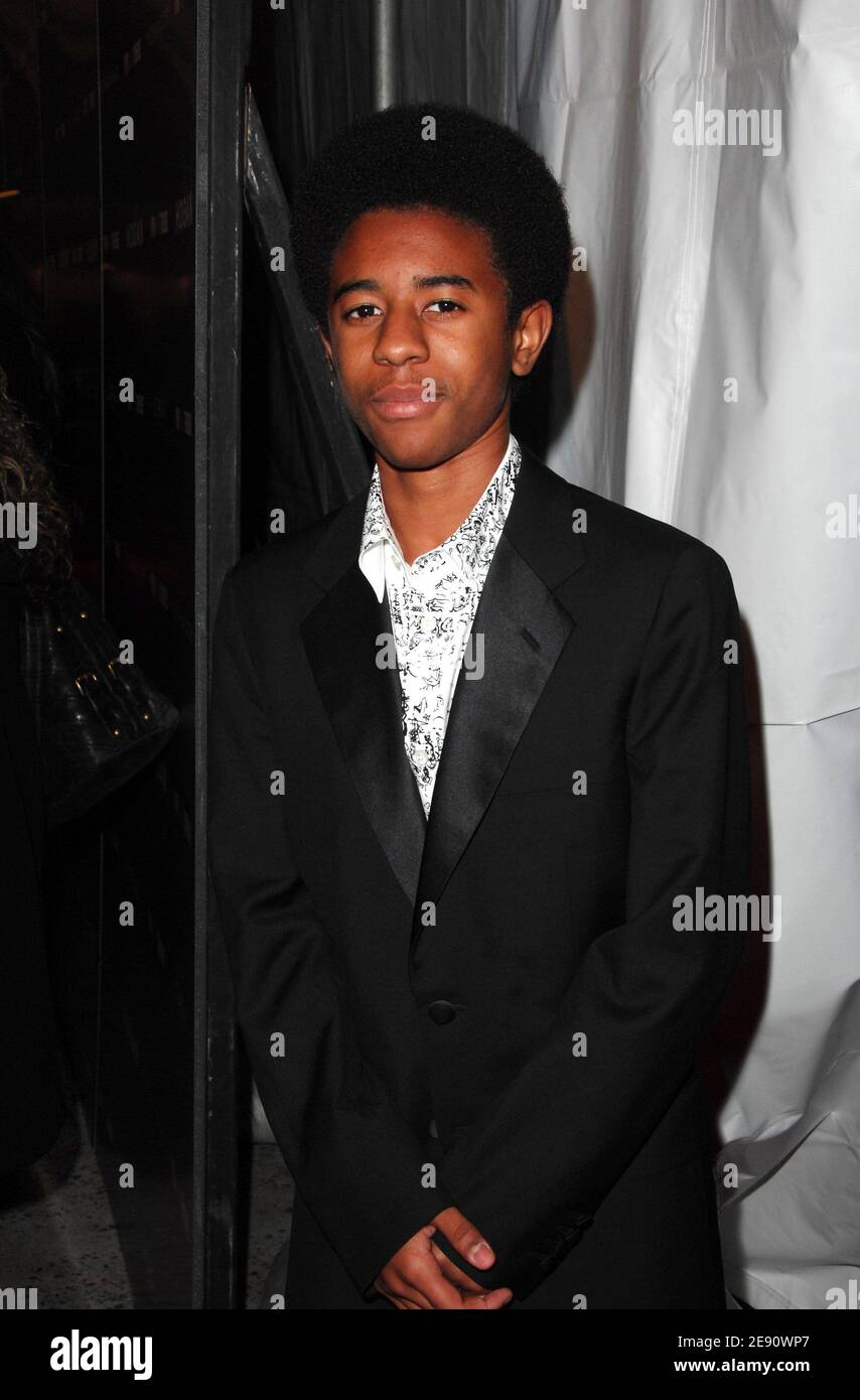 Actor Marcus Carl Franklin attends the New York premiere of 'I'm Not ...