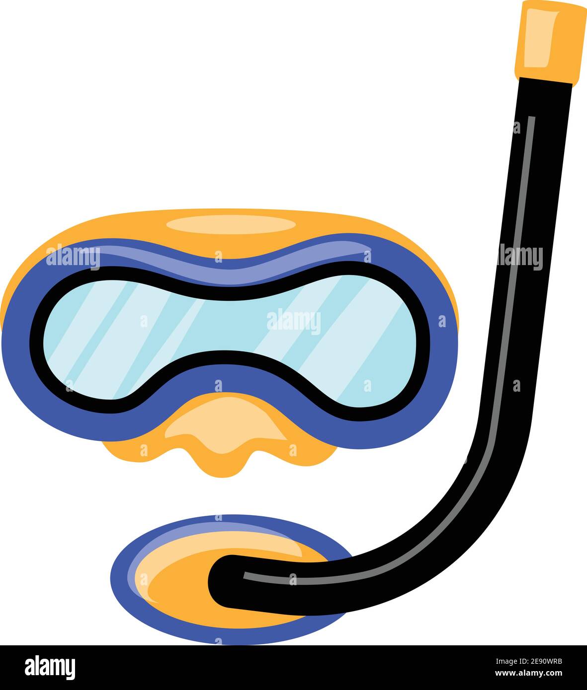 Diving mask icon, cartoon style Stock Vector Image & Art - Alamy