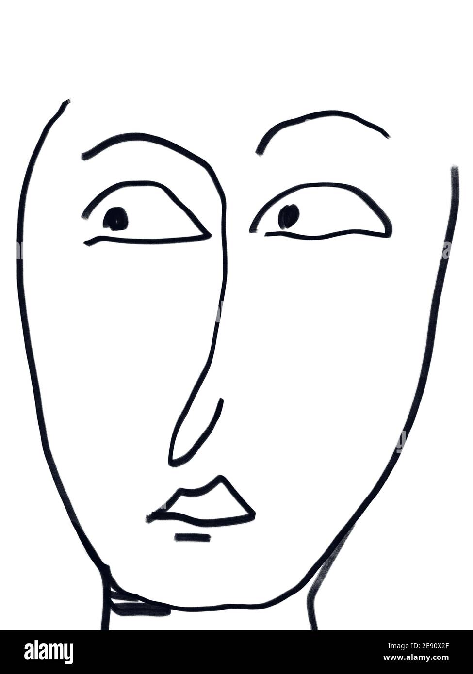 Line Drawing Matisse