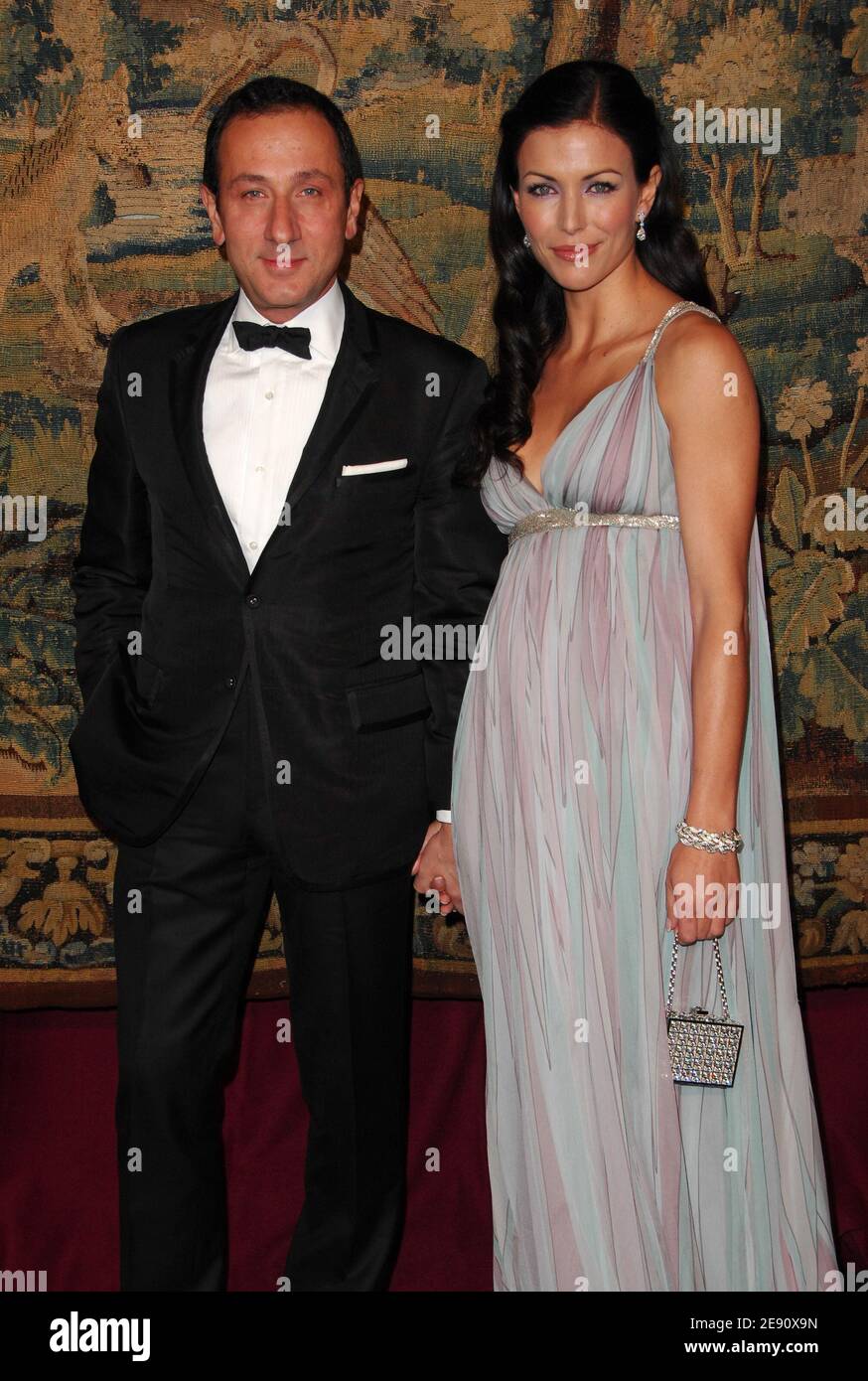 Designer Gilles Mendel and Toneya Nowikovsky attend the 7th On Sale ...