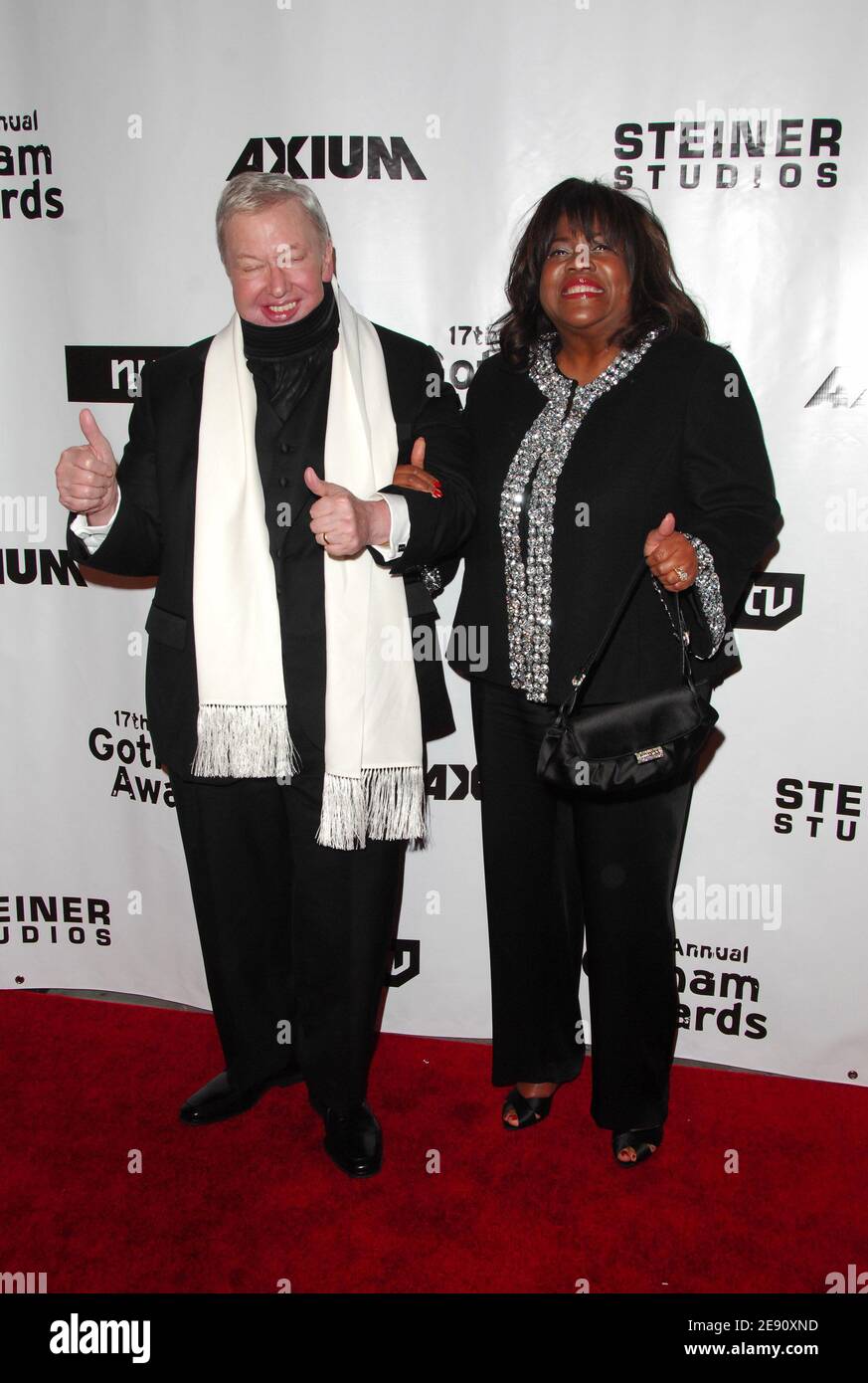 Film Critic Roger Ebert and his wife Chaz attend the 17th Annual Gotham ...