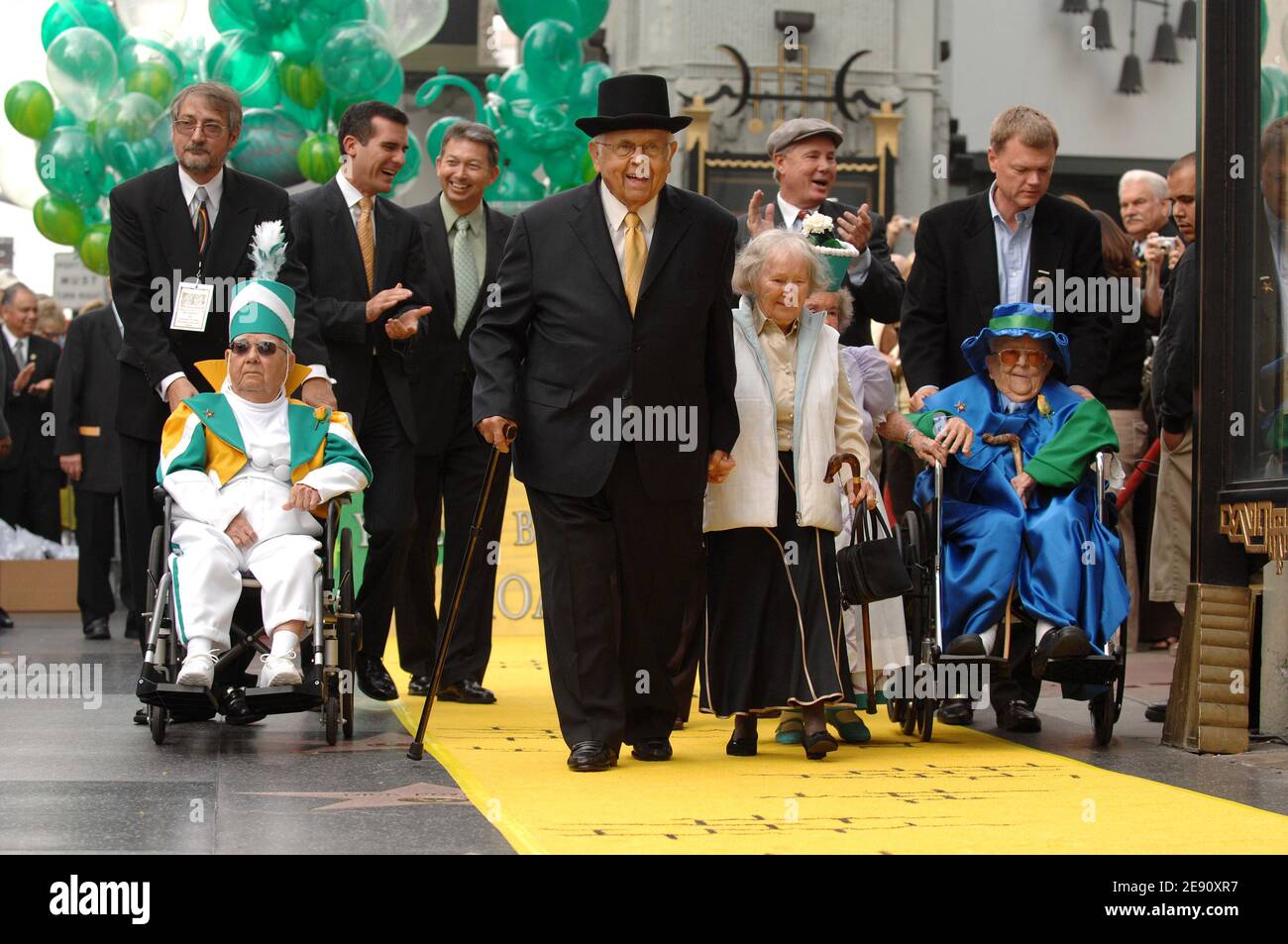 The Munchkins from 'The Wizard of Oz' are honored with a star on the ...