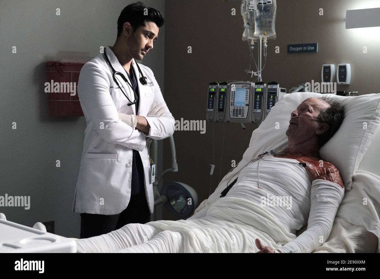 THE RESIDENT, from left: Manish Dayal, Don Stallings, Accidental ...