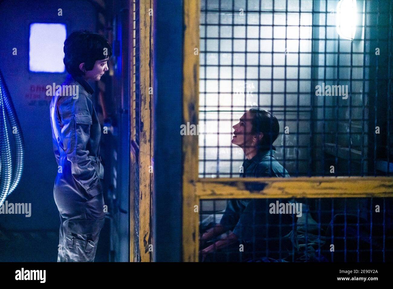 SNOWPIERCER, from left: Rowan Blanchard, Jennifer Connelly, The Time of Two Engines', (Season 2 ...