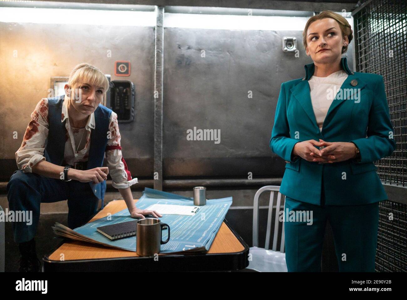 SNOWPIERCER, from left: Mickey Sumner, Alison Wright, The Time of Two ...