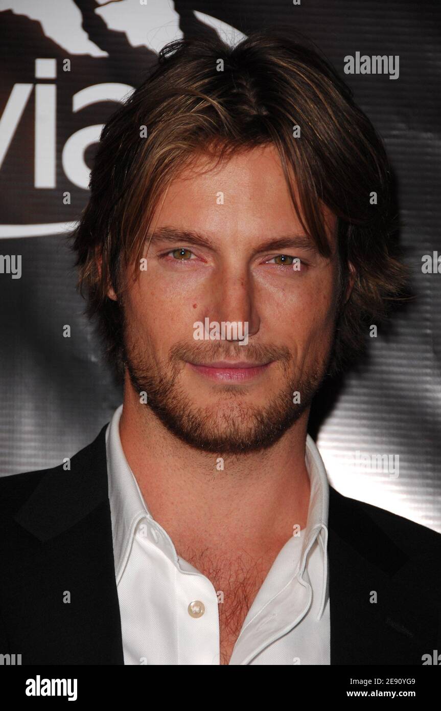 Model Gabriel Aubry attends the 40th Anniversary of Wilhelmina Models ...