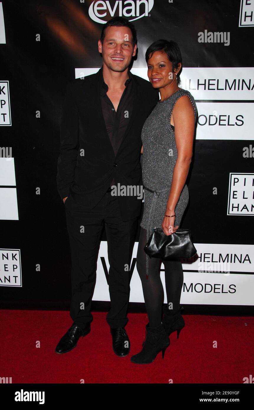 Actor Justin Chambers And Wife Keisha Attends The 40th Anniversary Of