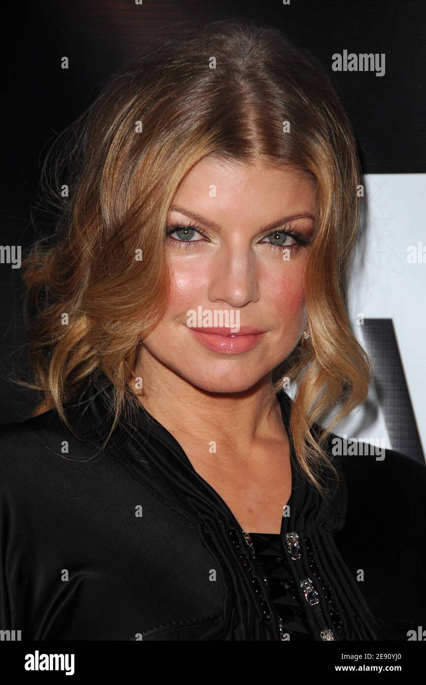 Singer Fergie attends the 40th Anniversary of Wilhelmina Models held at ...