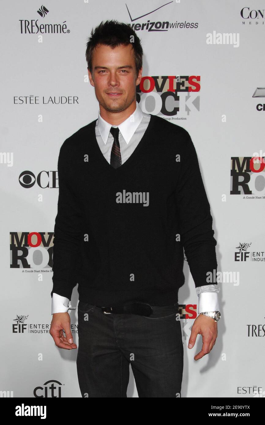 Actor Josh Duhamel arrives at 'Movies Rock' A Celebration Of Music In ...