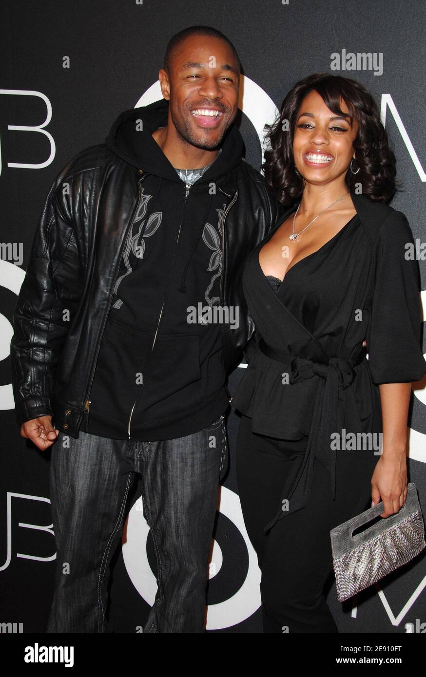 Tank and model Melissa Ford attend the album release celebration of ...
