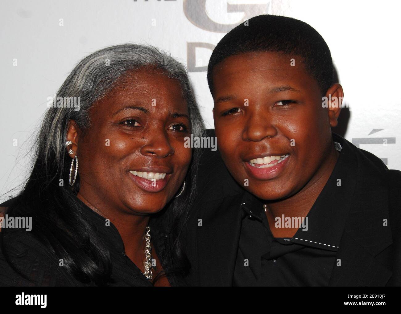 Actor Denzel Whitaker and mother Yolanda arrive at the premiere of 'The ...