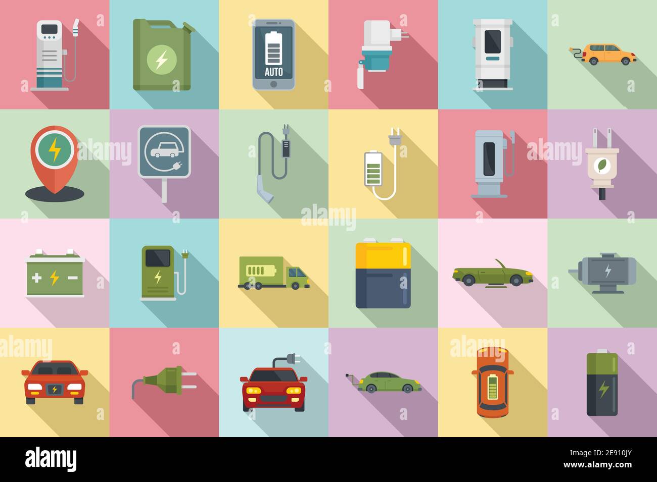 Side view of hybrid Stock Vector Images - Alamy