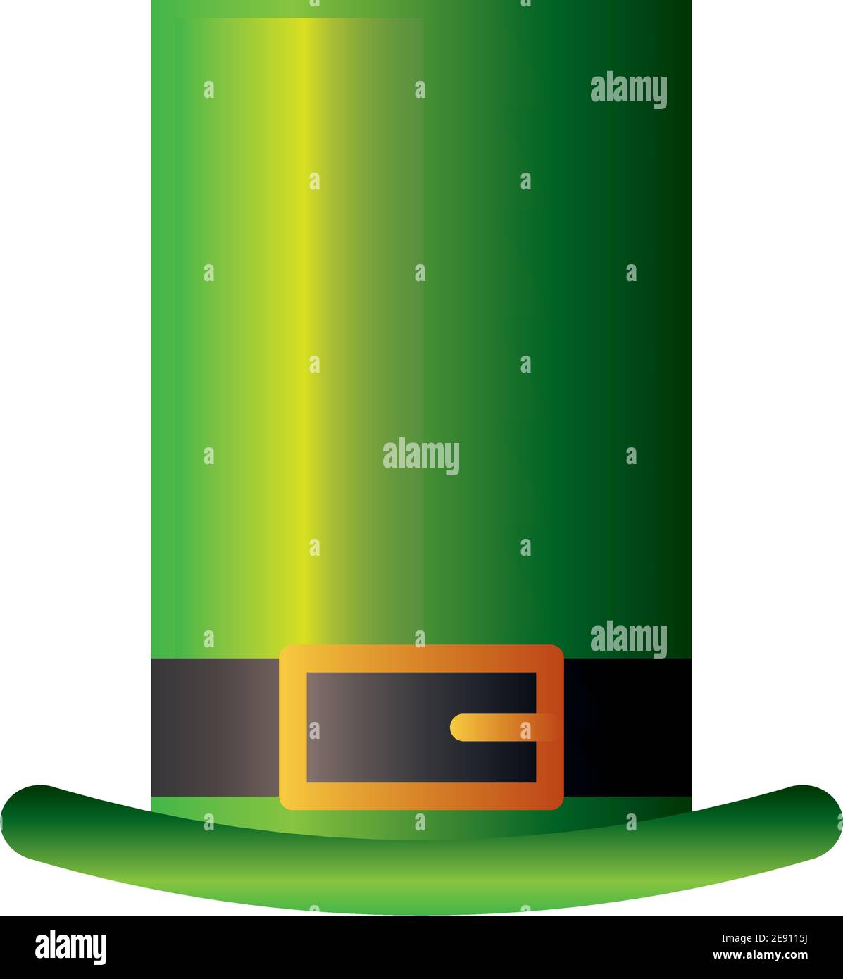 happy st patricks day leprechaun hat icon detailed style vector ...