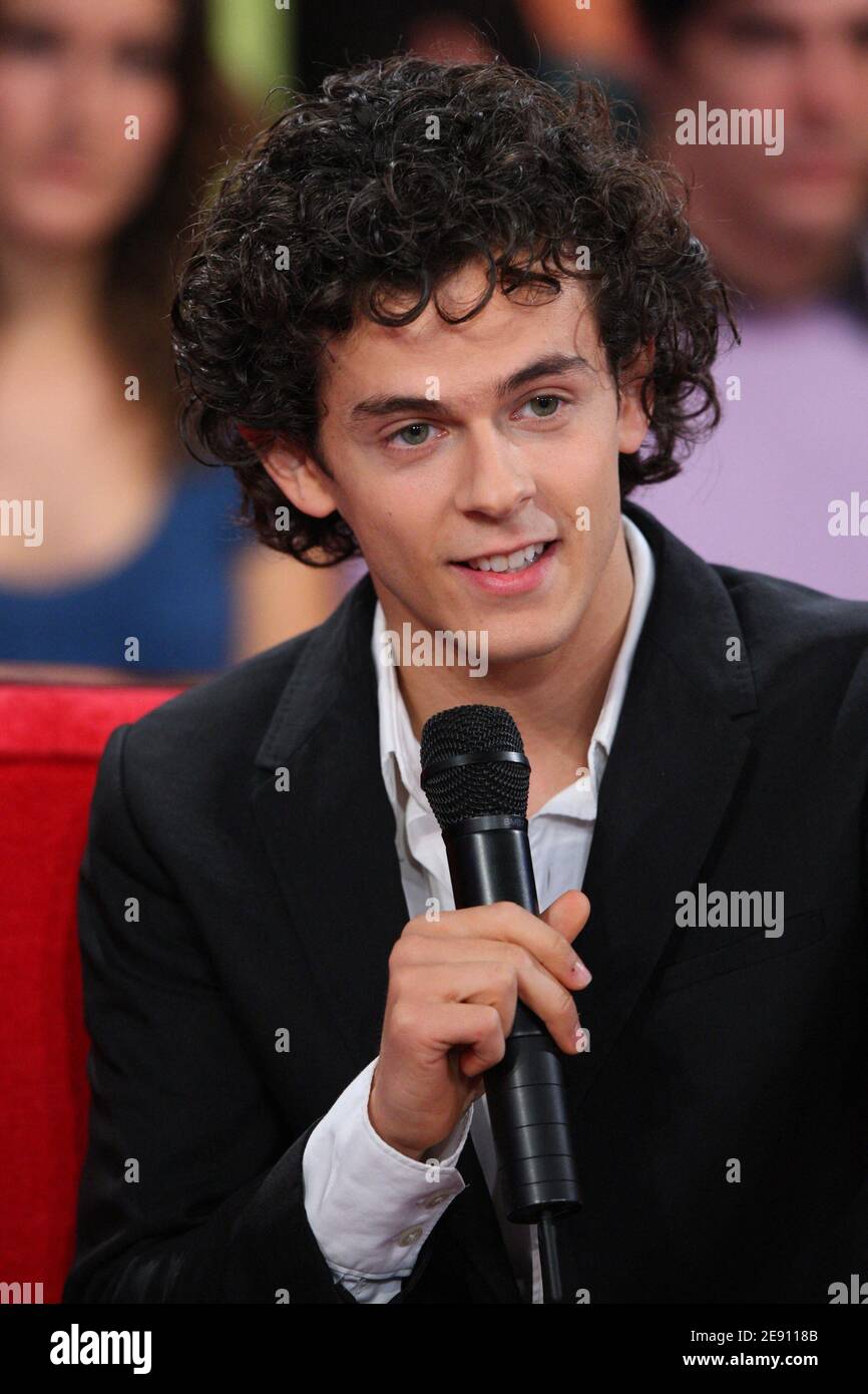 Michael Gregorio lors de l'enregistrement de l'emission Vivement ...