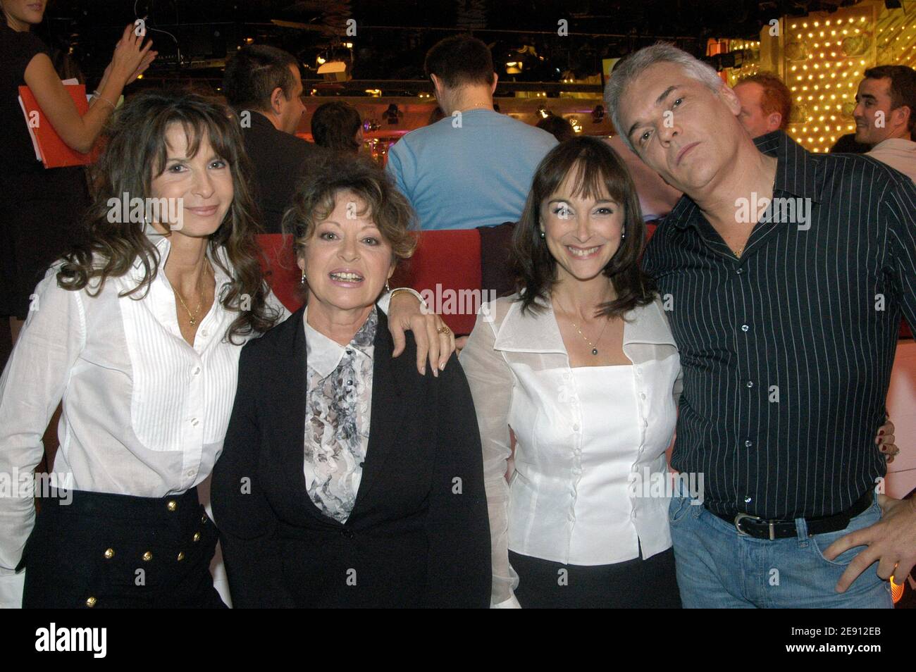 Enregistrement de l'emission "Vivement Dimanche" special Club Dorothee ...