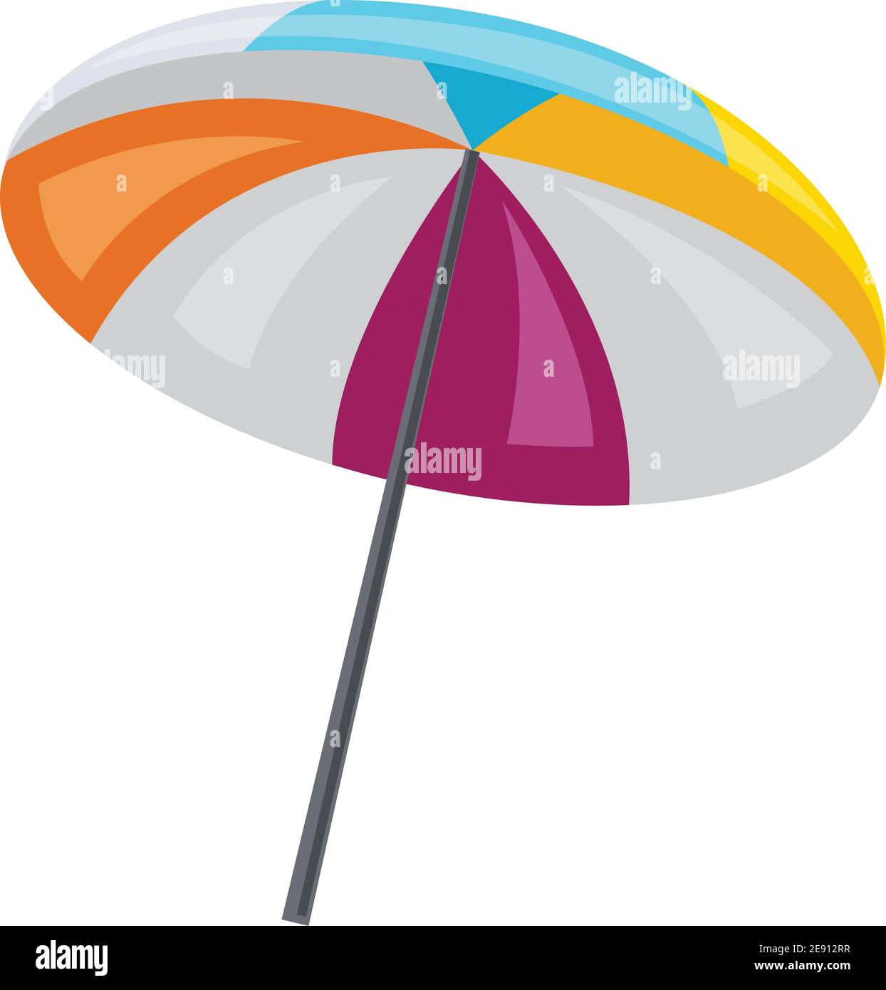 Pool umbrella icon, cartoon style Stock Vector Image & Art - Alamy